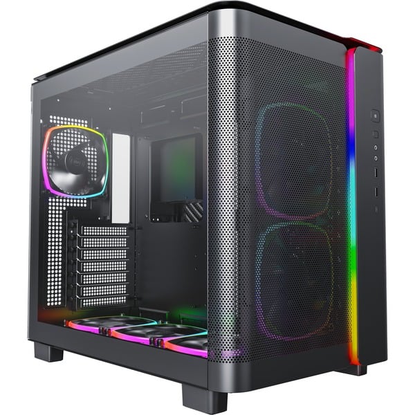 Montech KING 95 PRO midi tower behuizing Zwart | 2x USB-A | 1x USB-C ...
