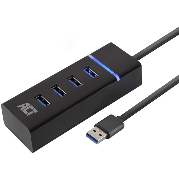 ACT Connectivity AC6300 USB Hub USB 3.2 Gen 1 met 4 USB-A poorten usb ...