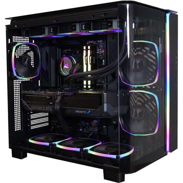 ALTERNATE Thunderstorm Pro Ryzen 7 – RTX 5080 gaming pc Zwart | R7 ...