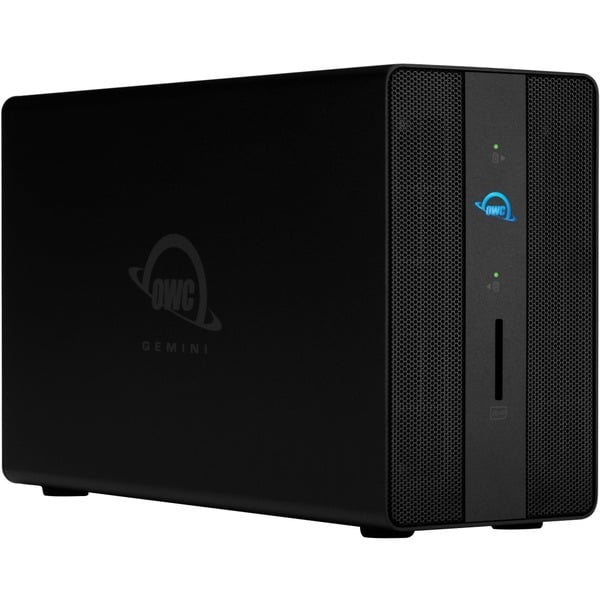 OWC Gemini Thunderbolt Dock and Dual-Bay RAID externe behuizing Zwart ...