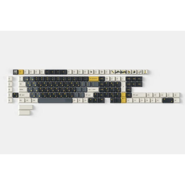 Keychron Retro Garage - Cherry Profiel Dye-Sub PBT Volledige Keycap Set ...