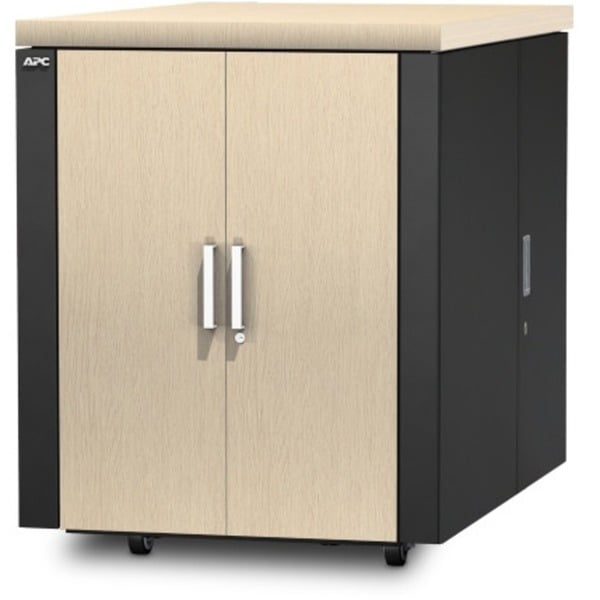 APC NetShelter CX 18U Geluiddempende 'Server Room in a Box' server rack ...