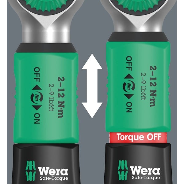 Wera Safe-Torque A 2 Set 1, 1/4" zeskant, 2-12 Nm, 23‑delig ...