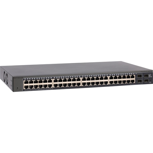 NETGEAR ProSAFE GS748T switch Donkergrijs
