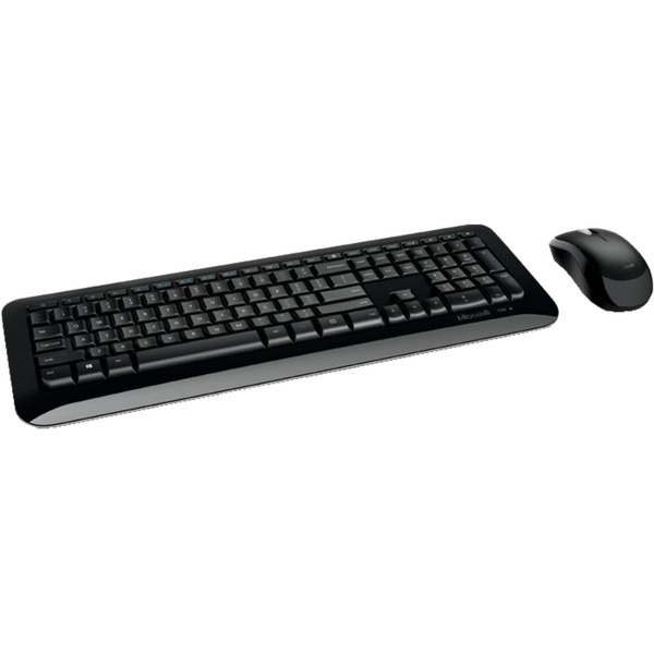 Microsoft Wireless Desktop 850, desktopset Hoogglans zwart, US lay-out