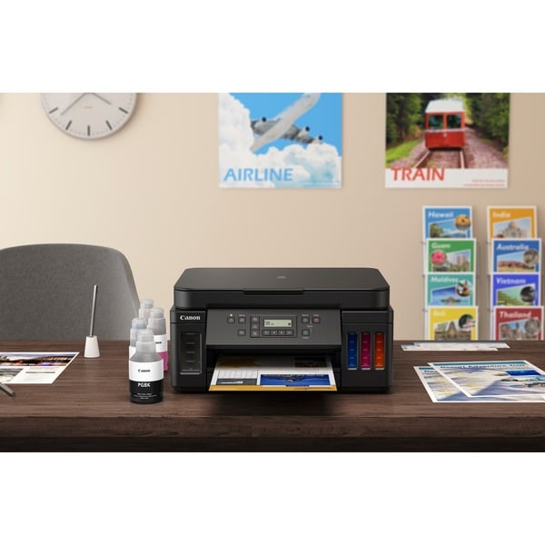 Canon PIXMA G6050 all-in-one inkjetprinter Zwart, Scannen, Kopiëren ...