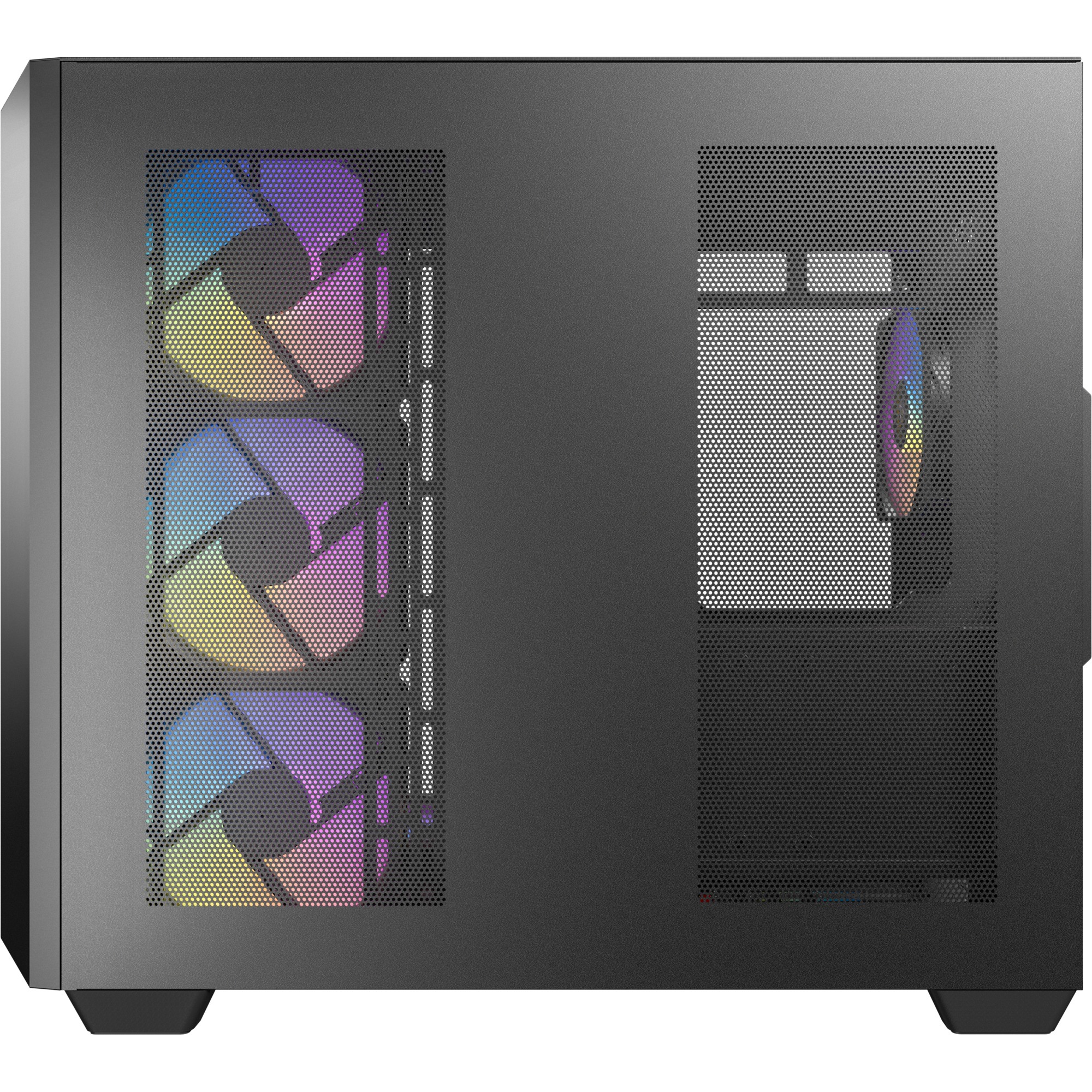 Antec C5 ARGB midi tower behuizing Zwart | 2x USB-A | 1x USB-C ...