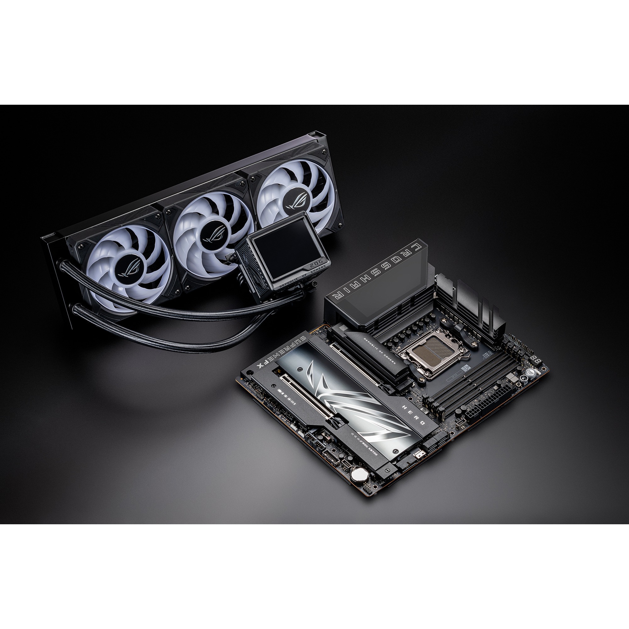 ASUS ROG CROSSHAIR X870E HERO socket AM5 moederbord RAID, 5Gb-LAN, 2 ...
