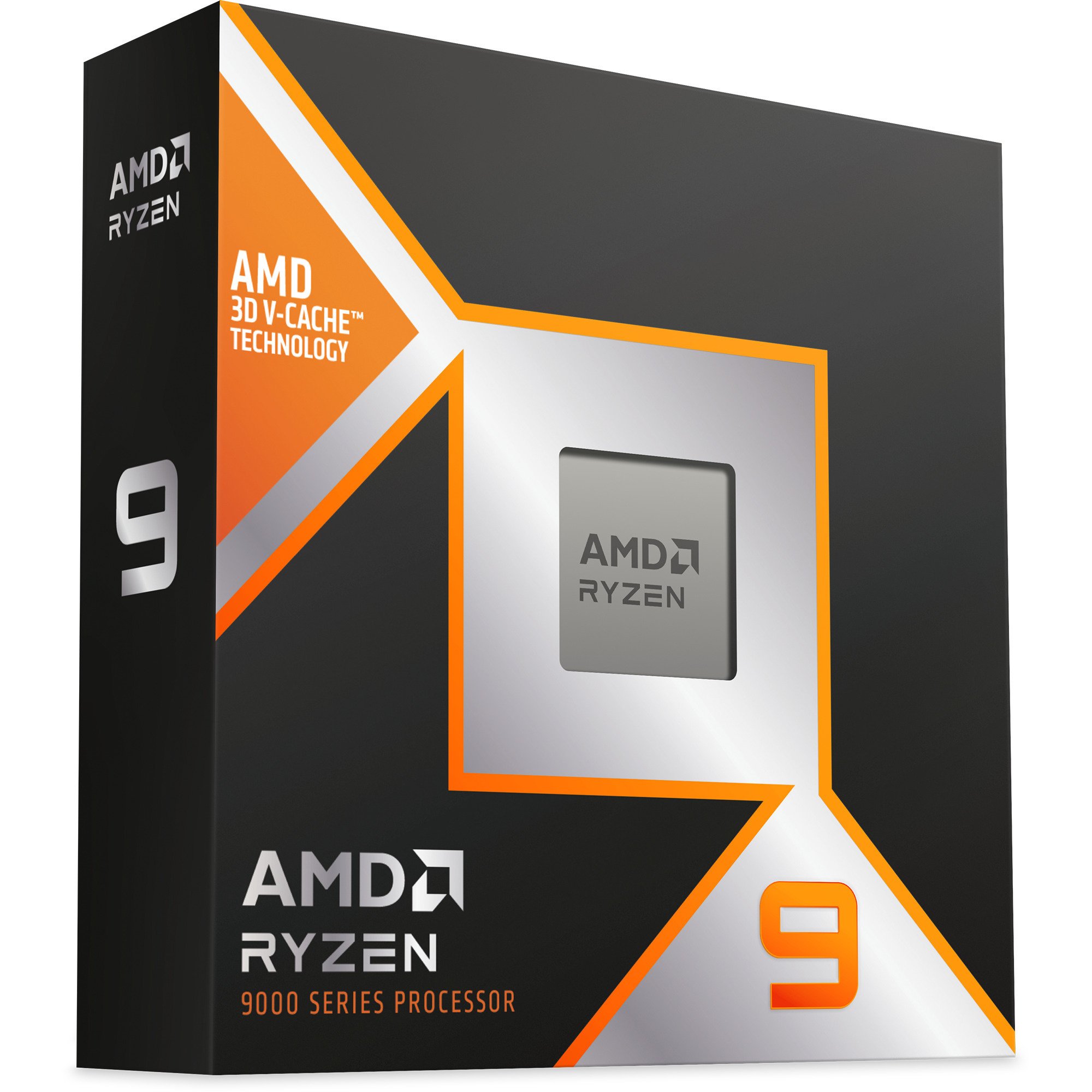 AMD Ryzen 9 9900X3D, 4,4 GHz (5,5 GHz Turbo Boost) socket AM5 processor ...