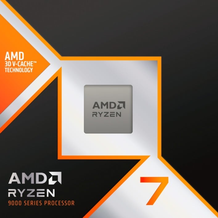 AMD Ryzen 7 9800X3D, 4,7 GHz (5,2 GHz Turbo Boost) socket AM5 processor ...