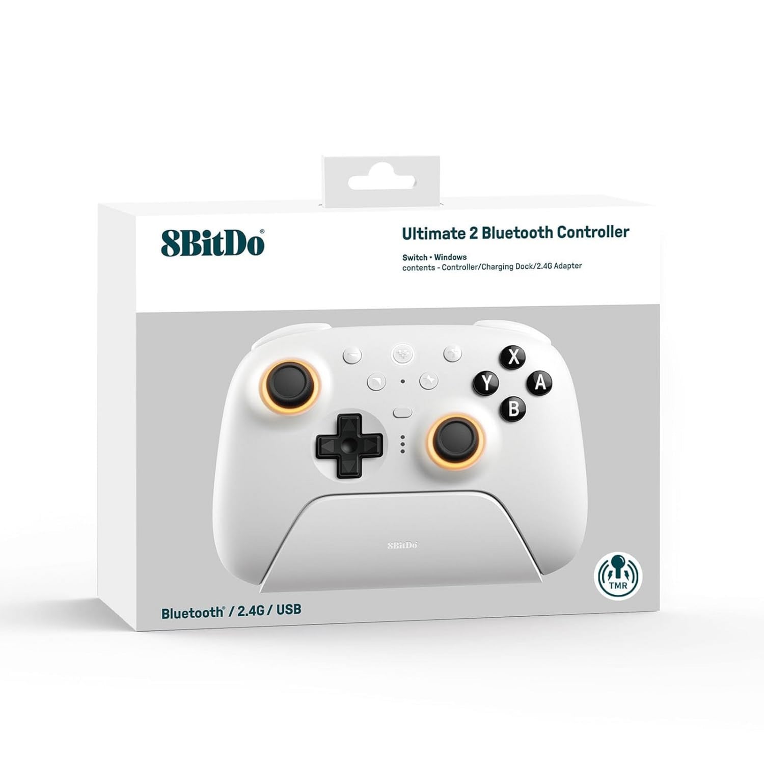 8BitDo Ultimate 2 Bluetooth Controller Wit, Pc, Switch 2, Bluetooth ...
