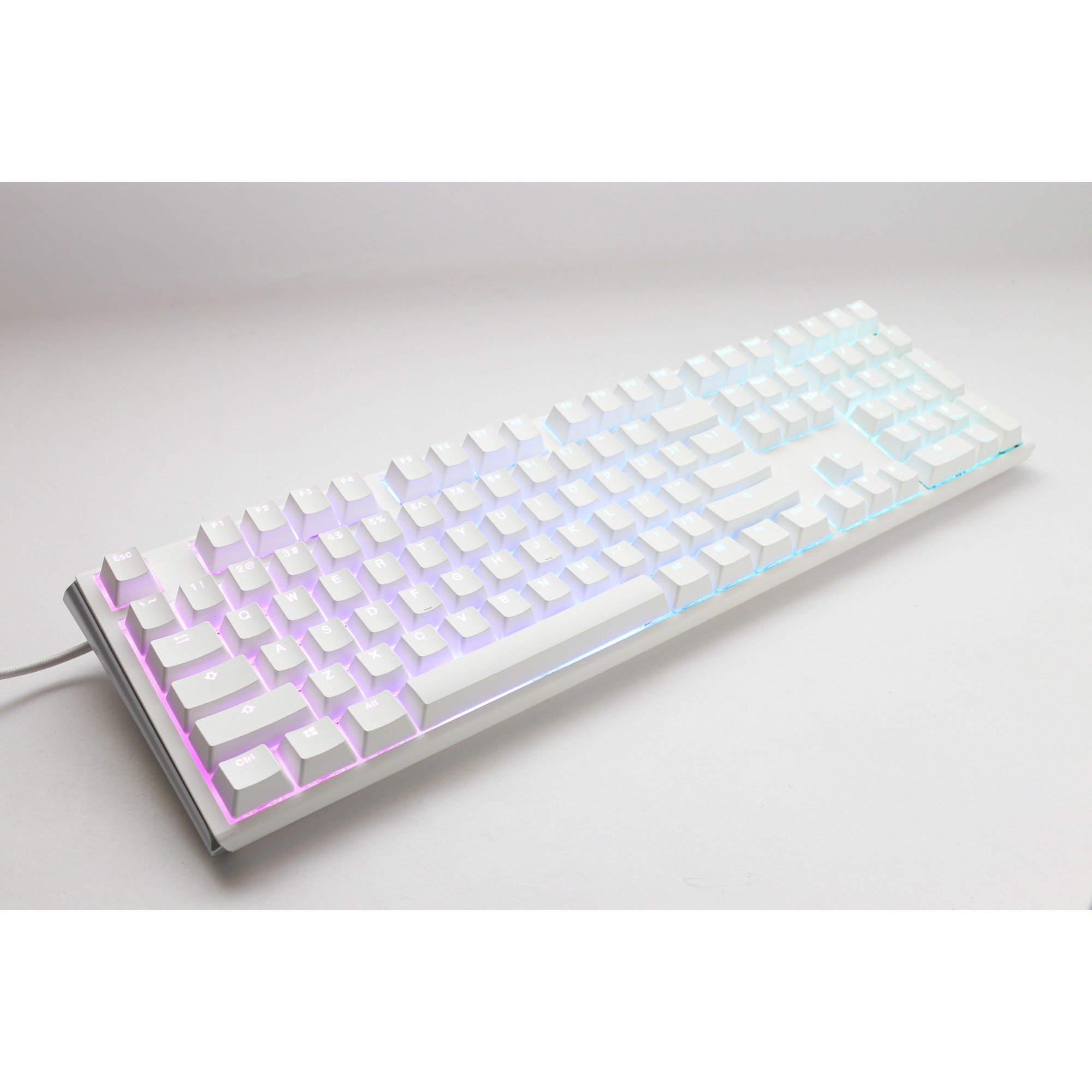 Ducky One 3 Classic Pure White, toetsenbord Wit, US lay-out, Cherry MX ...